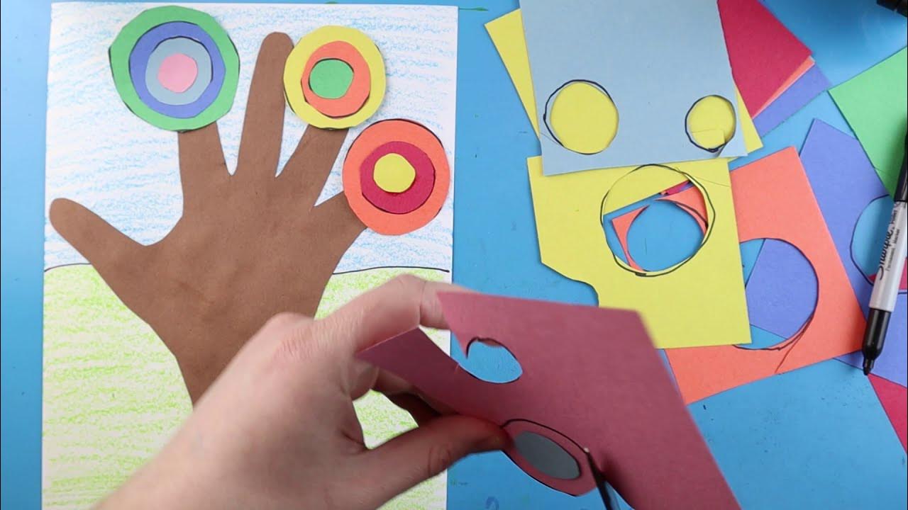 KANDINSKY TREE ART LESSON - YouTube