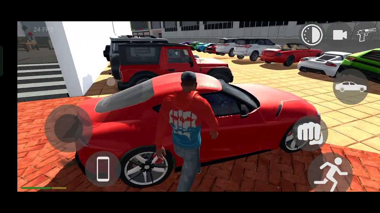 car dashing cars in water interesting game play - YouTube