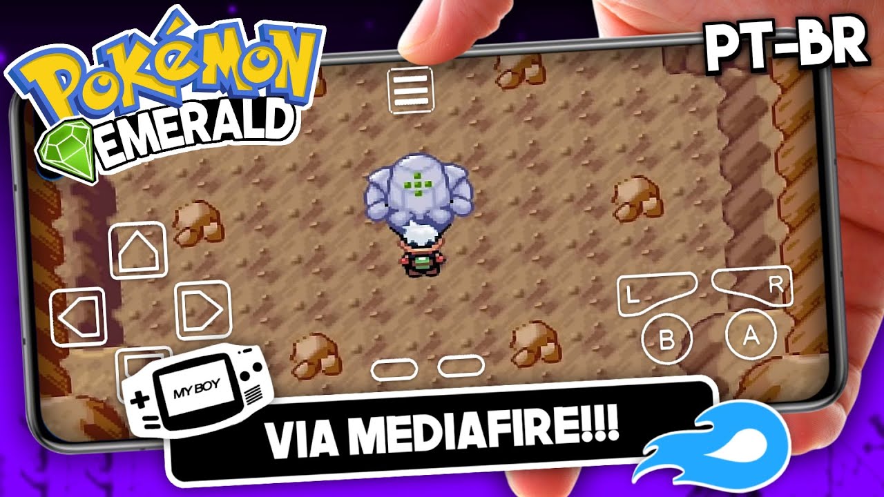 POKEMON EMERALD PT-BR PARA CELULAR! | ROM POKEMON EMERALD EM PORTUGUÊS ...