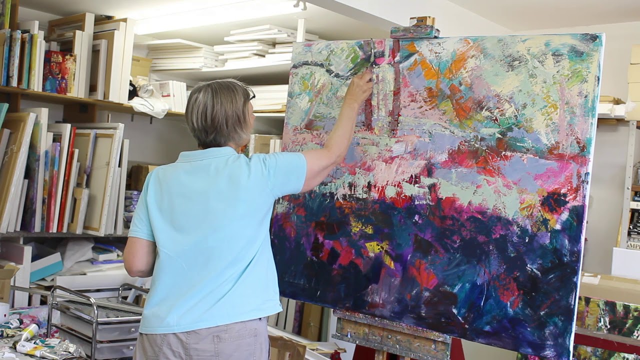 Real Time Painting Demonstration Part Four - YouTube