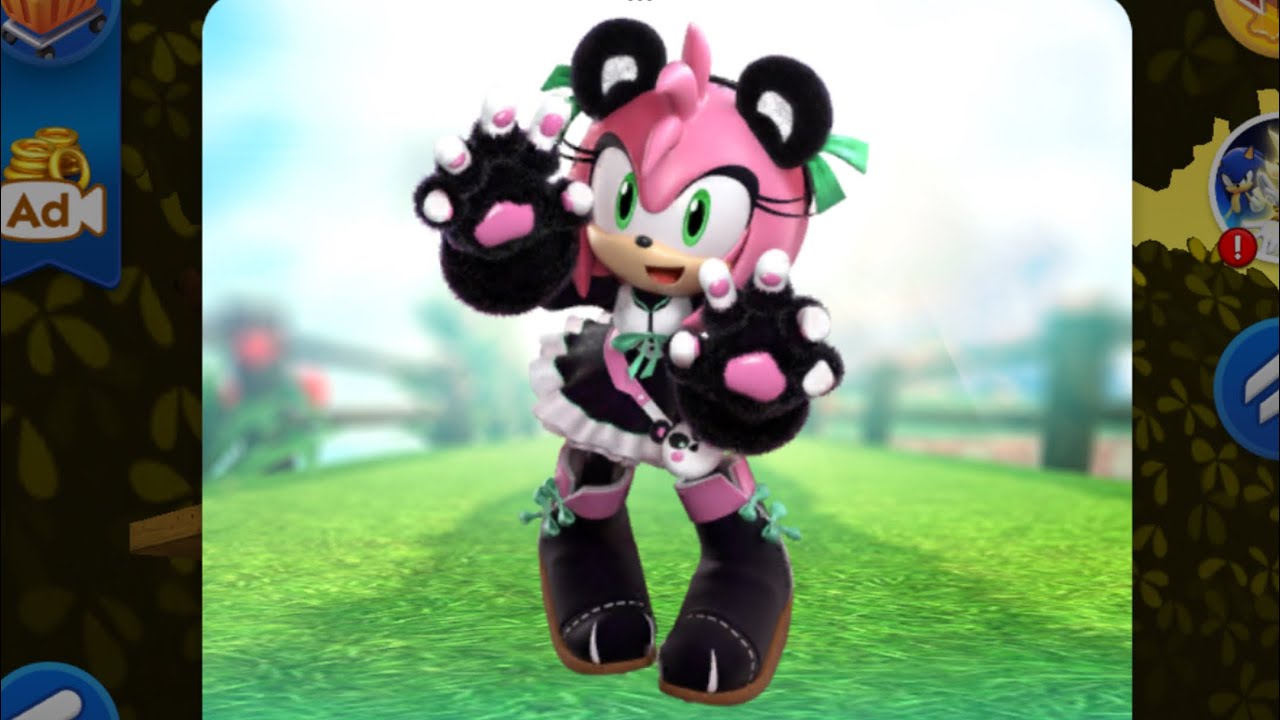 Panda Amy (Part 3)! Sonic Dash - YouTube