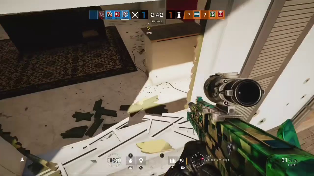 Killed someone while trying to destroy a nitro cell. R6S clip - YouTube