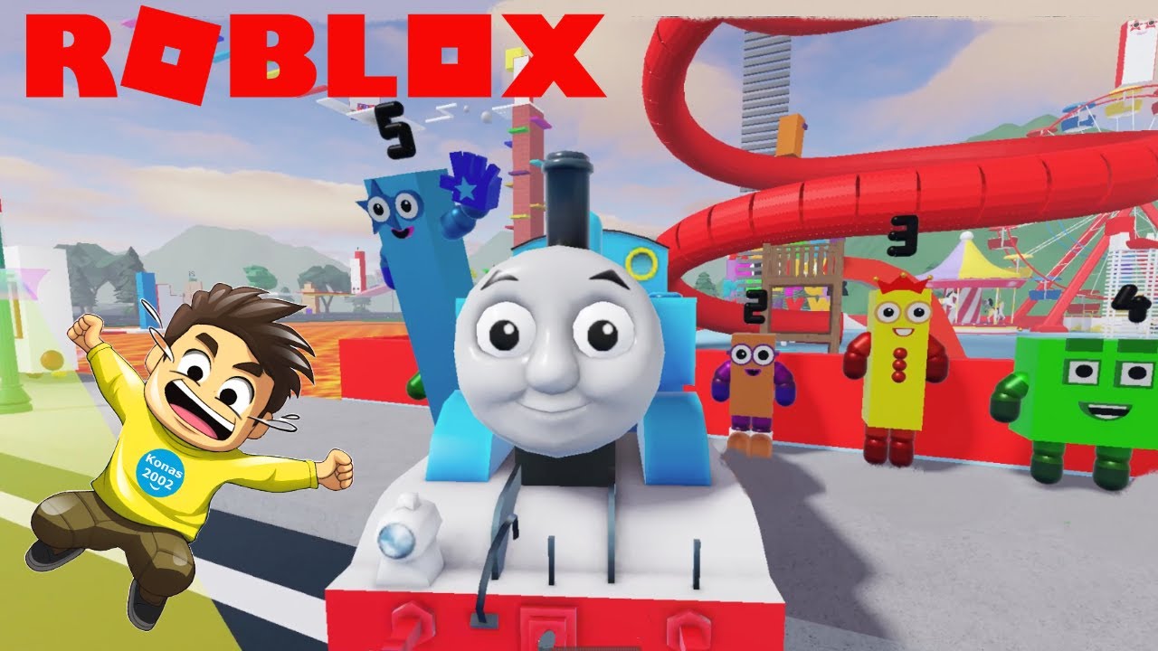 ROBLOX THOMAS & THE NUMBERBLOCKS ! || Roblox Gameplay || Konas2002 ...