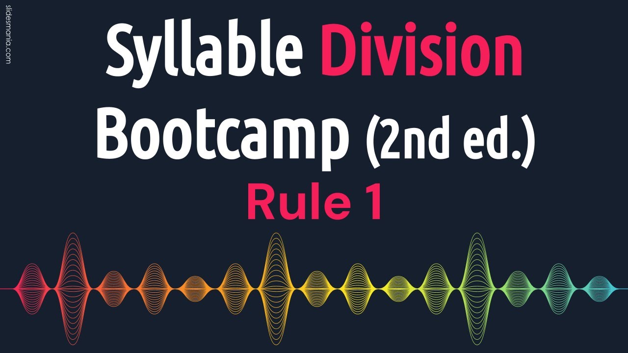 Syllable Division Bootcamp: Rule 1 Divide Between Two Consonants (2nd ...