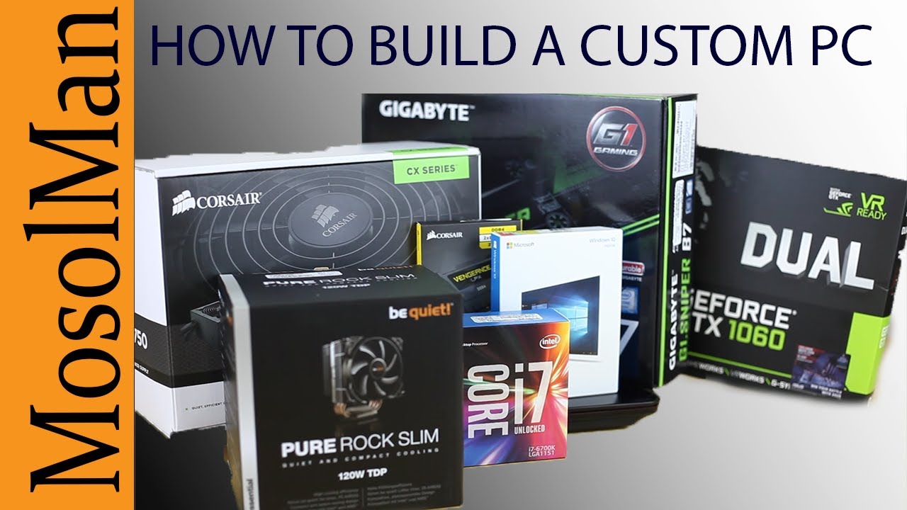 How to build a Custom Gaming PC on a budget - YouTube