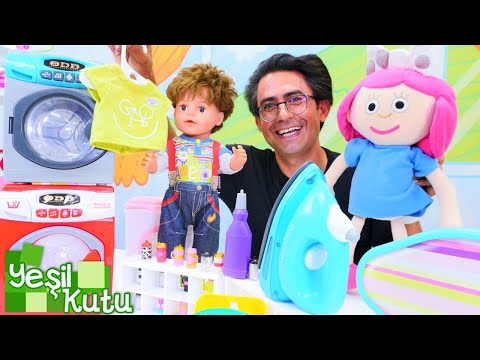Baby Born ve Smarta bebeklerin kirli çamaşırlarını Nail Baba’nın çamaşırhanesinde yıkıyoruz