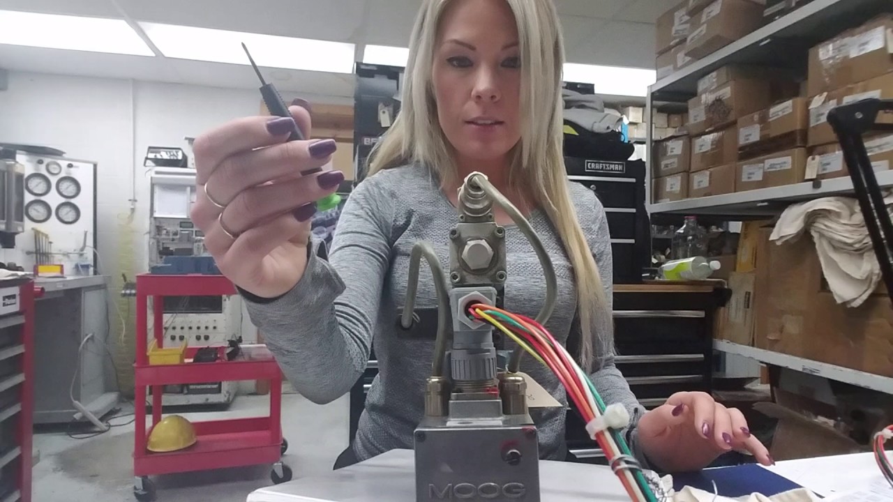 Adjusting null Moog D684 - YouTube