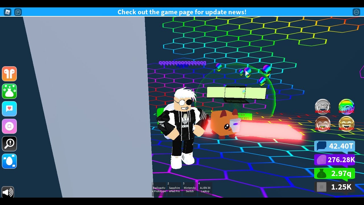 Alien Computer code Roblox texting simulator - YouTube