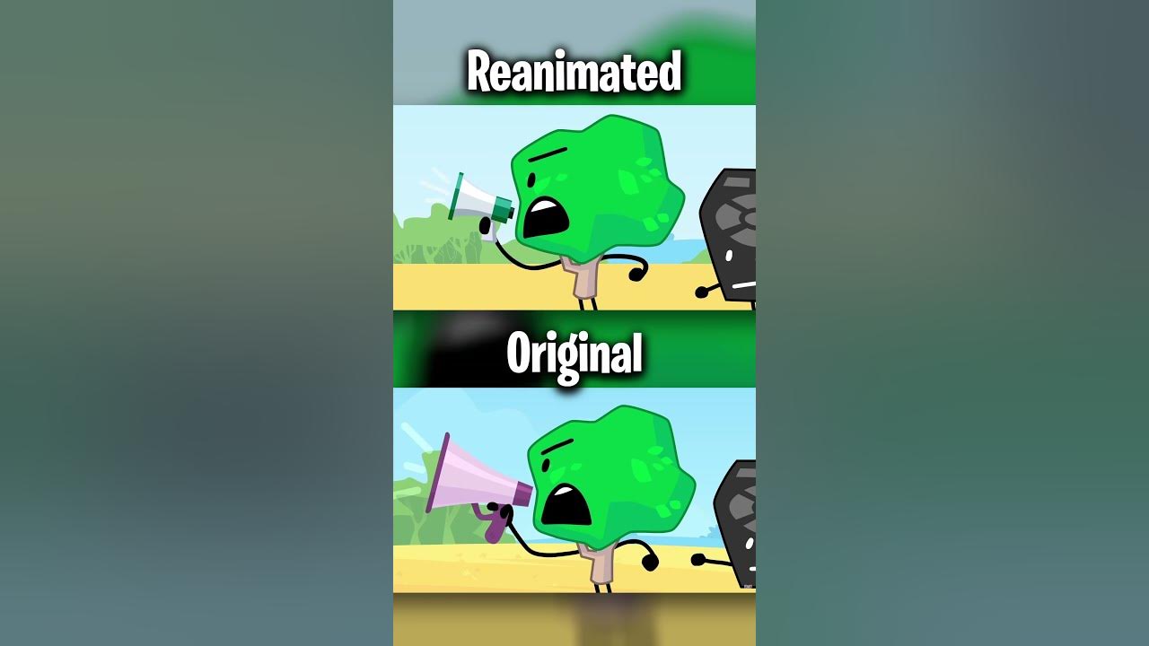 TPOT 1 Reanimated COMPARISON ⚡ #bfdi #objectshow #animation #shorts - YouTube