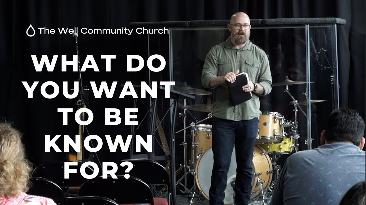 What do you want to be known for? - YouTube
