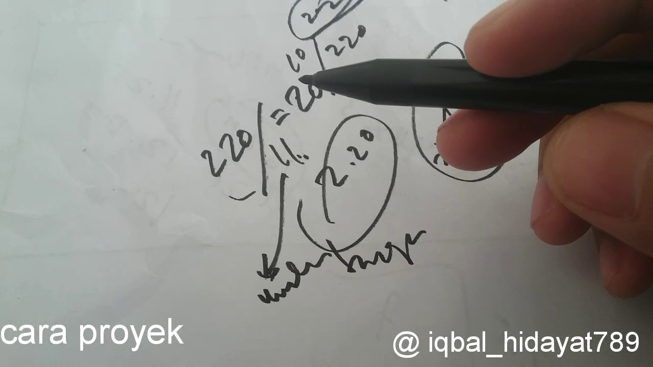 Cara membagi anak tangga dari ketinggian 2.20 meter || jawab pertanyaan ...