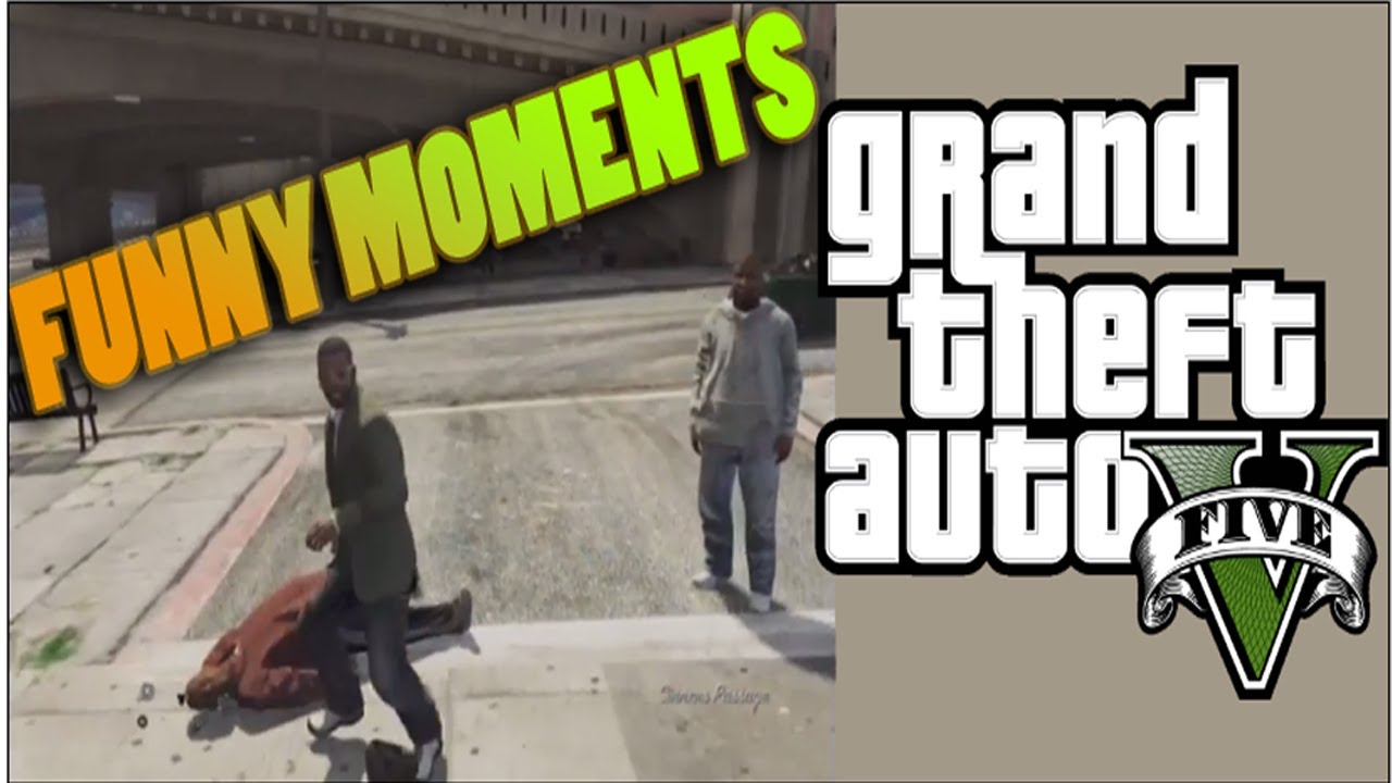 GTA V Random funny moments - YouTube