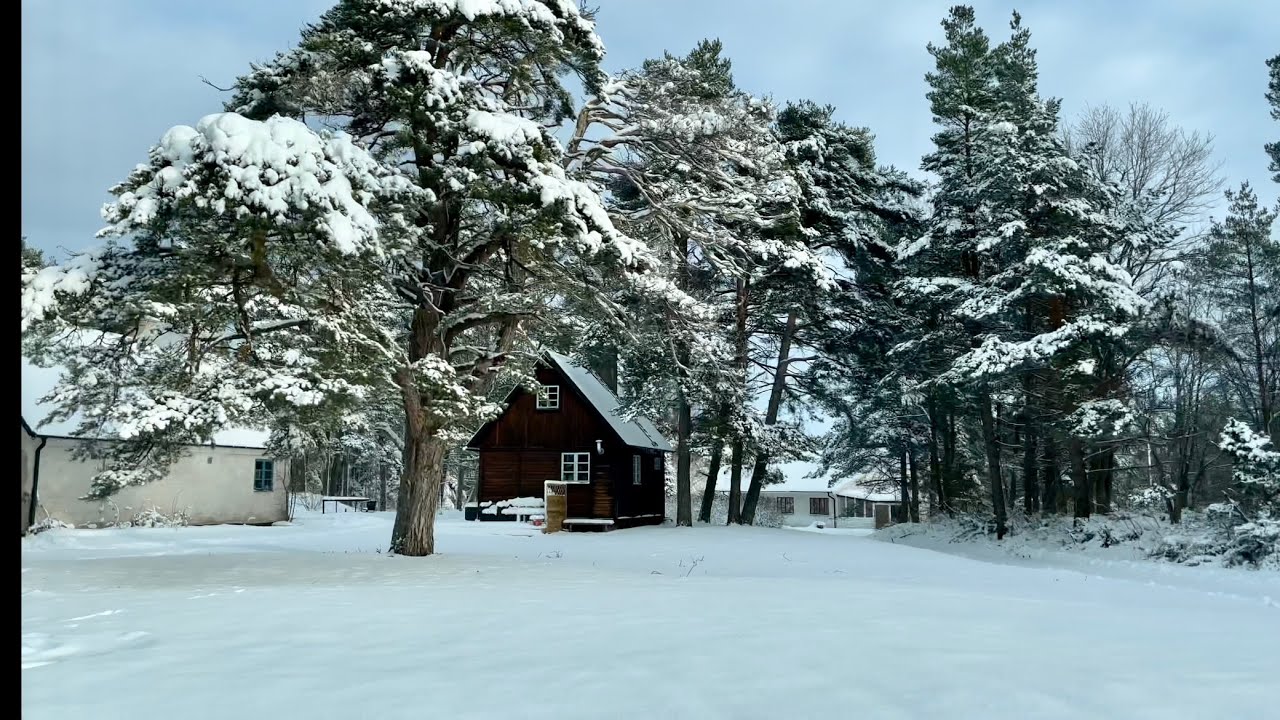 Sweden drives: Gotland in winter. Lummelunda, Roma and Visby - YouTube
