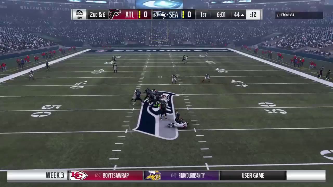 MADDMADDEN19 SEA VS ATL - YouTube