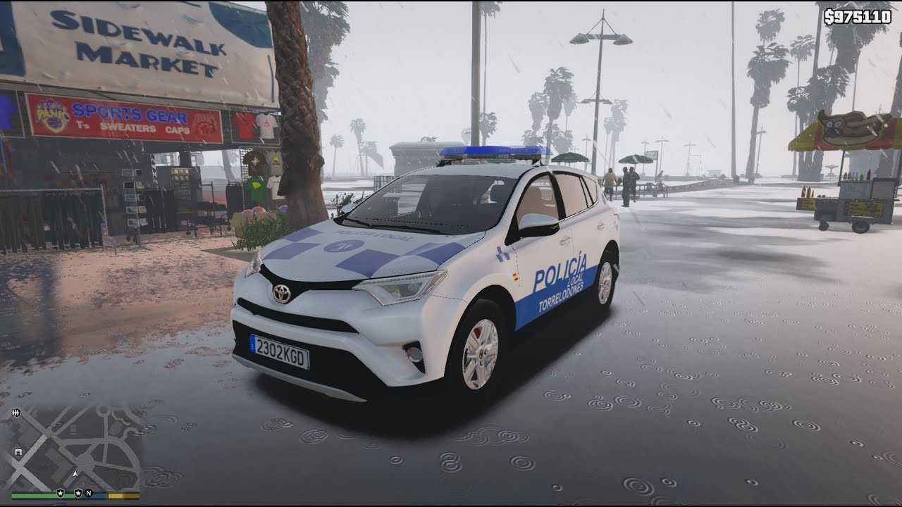 GTA V - Toyota RAV4 Police/Policía Local Torrelodones - YouTube