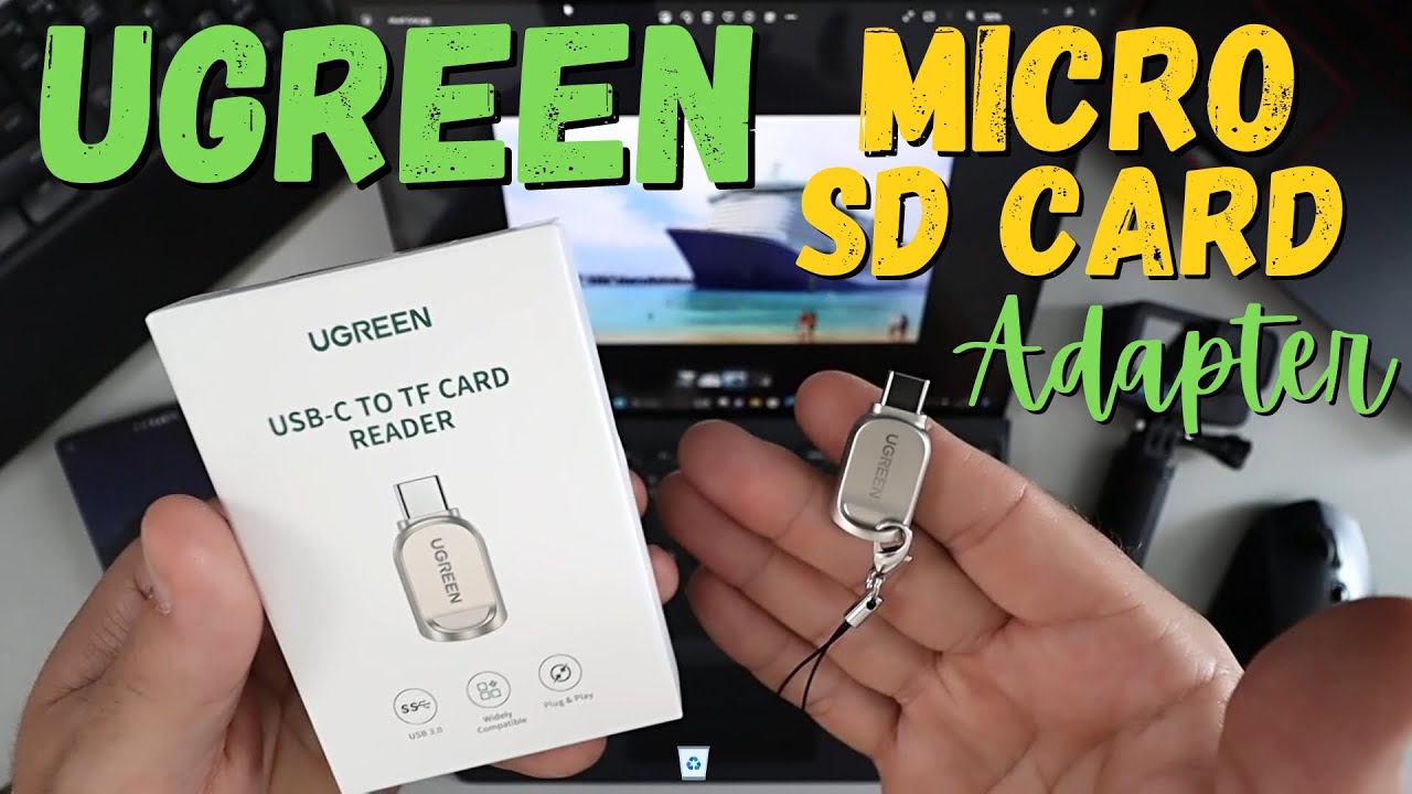 Super Tiny! UGREEN USB-C Micro SD Card Reader - YouTube