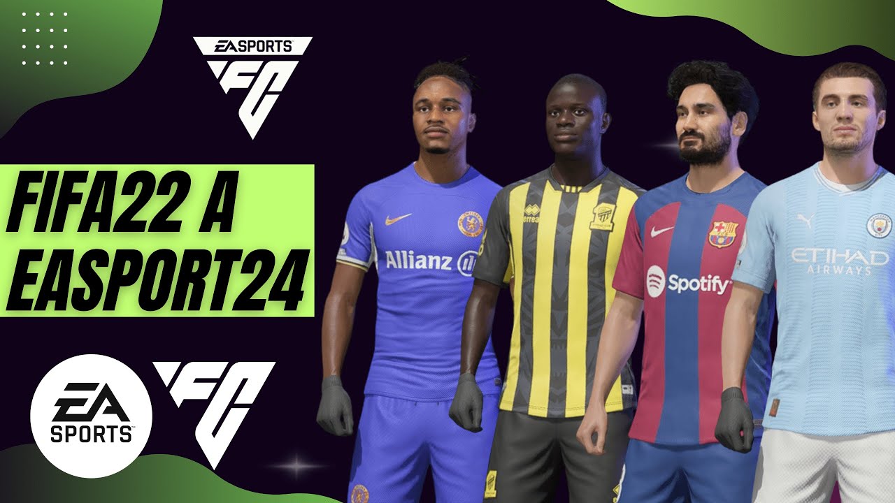 Como Actualizar FIFA22 a EA Sport FC 24 - YouTube