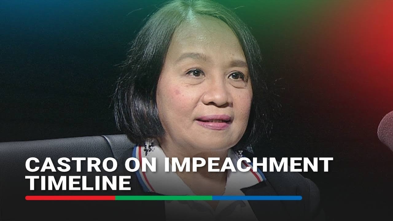 France Castro on timeline of impeachment complaints vs Sara Duterte ...