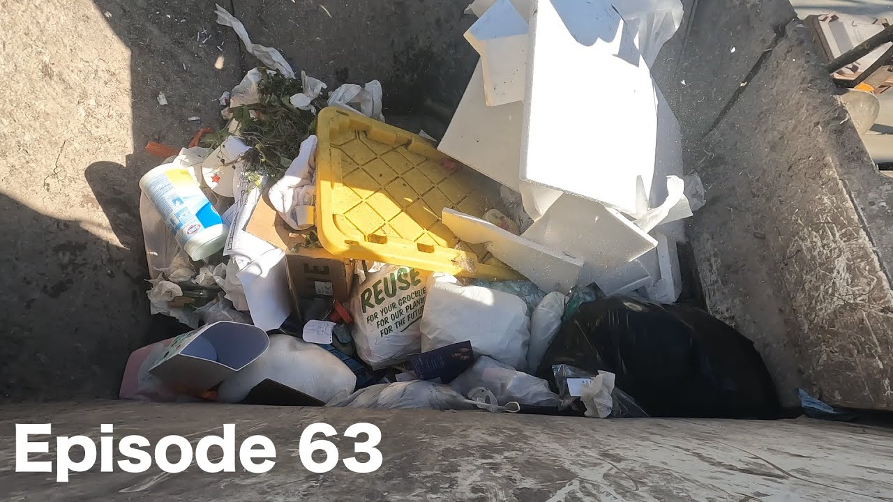 GoPro Garbage Truck Hopper View + Garbage Load Dump!! (ep.63) - YouTube