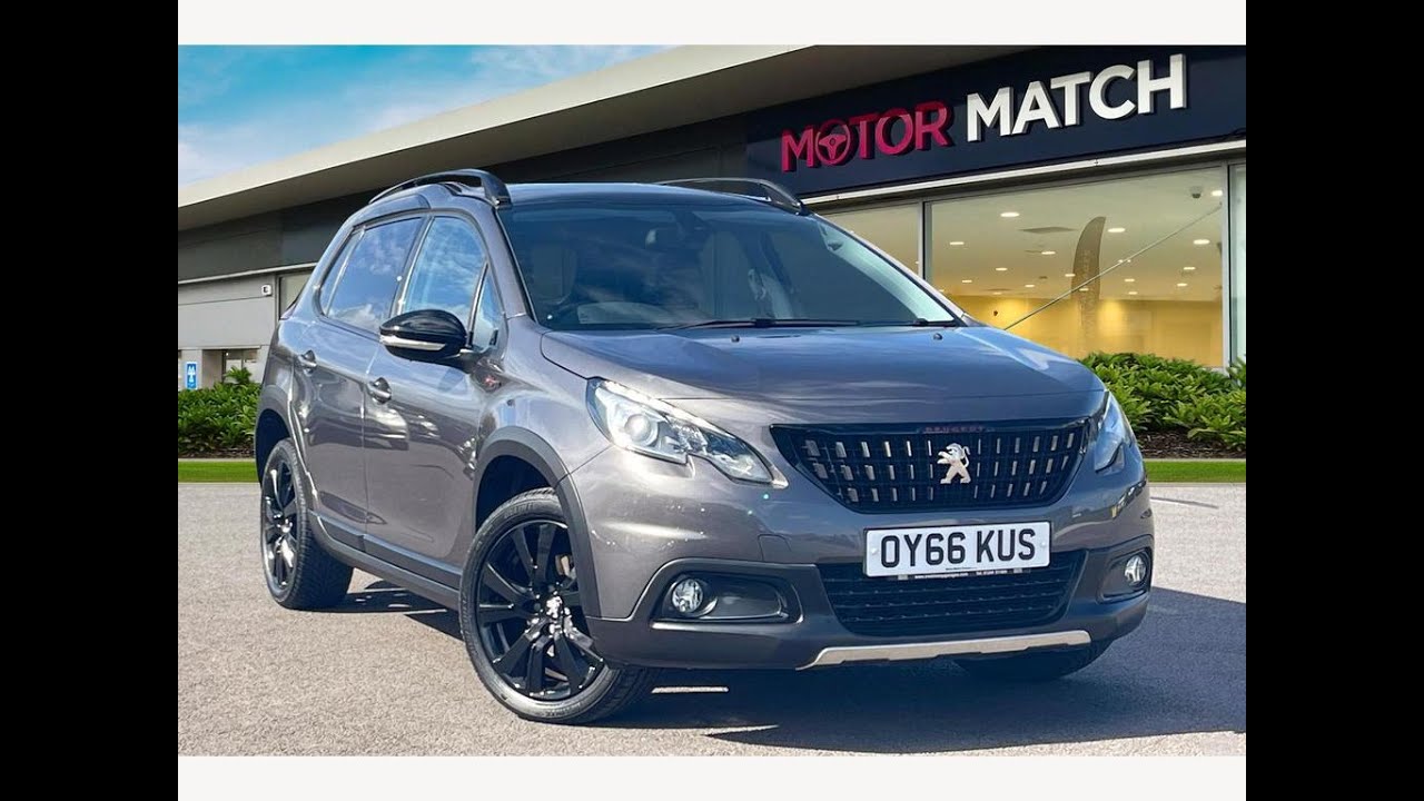 Used Peugeot 2008 1.2 PureTech GT Line | Motor Match Chester - YouTube