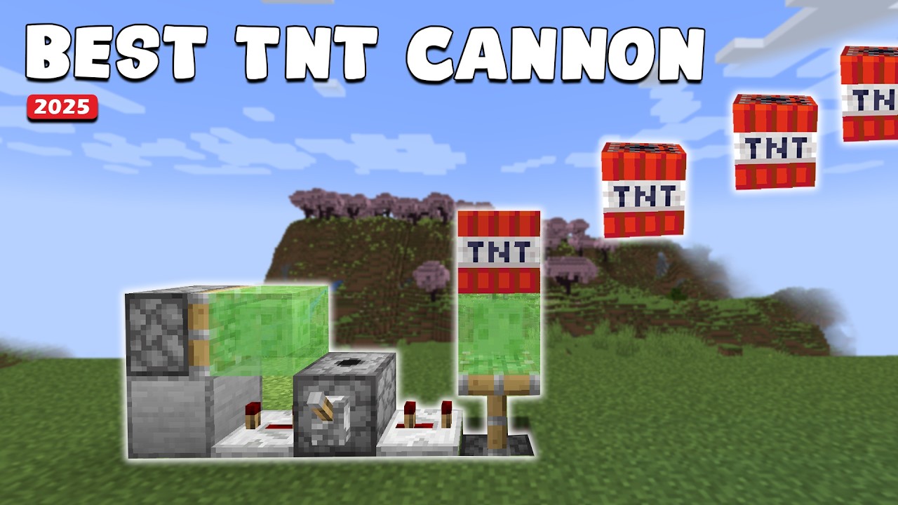 Best TNT CANNON in Minecraft 1.21+ - YouTube