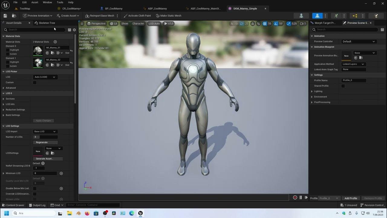 Unreal Engine 5 Blueprint karakter hazırlama-5 [Turkish] - YouTube