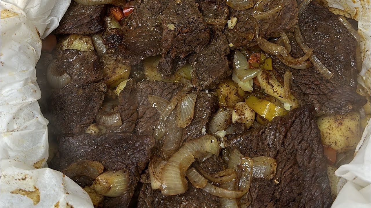 ورقة لحمة بالخضار طعمها حكاااية😋😋 Youtube