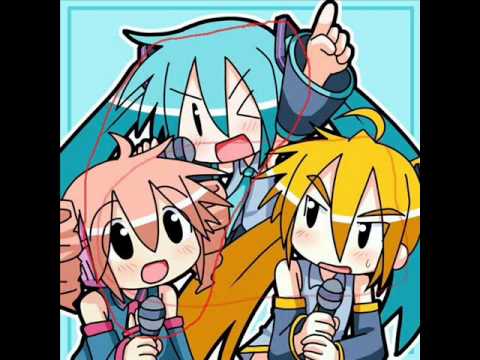 Miku Teto Neru -TRIO- MELT BAND VERSION - YouTube