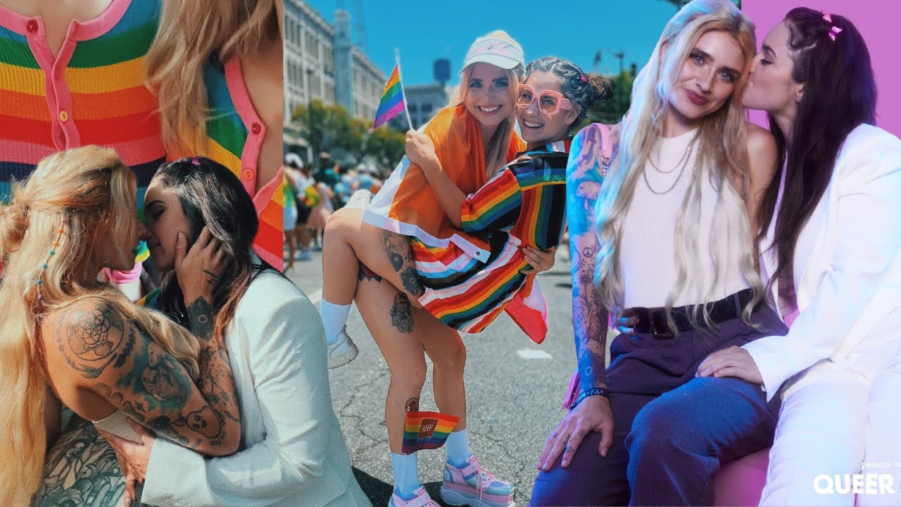 Lesbian Couple Vlog La Pride 2022 Premieres Parades Lesbian