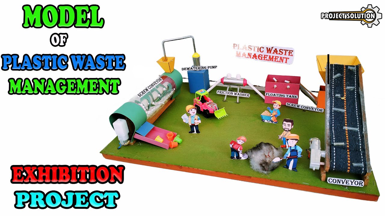 PLASTIC WASTE MANAGEMENT SYSTEM || PLASTIC RECYCLING INDUSTRY PROJECT ...