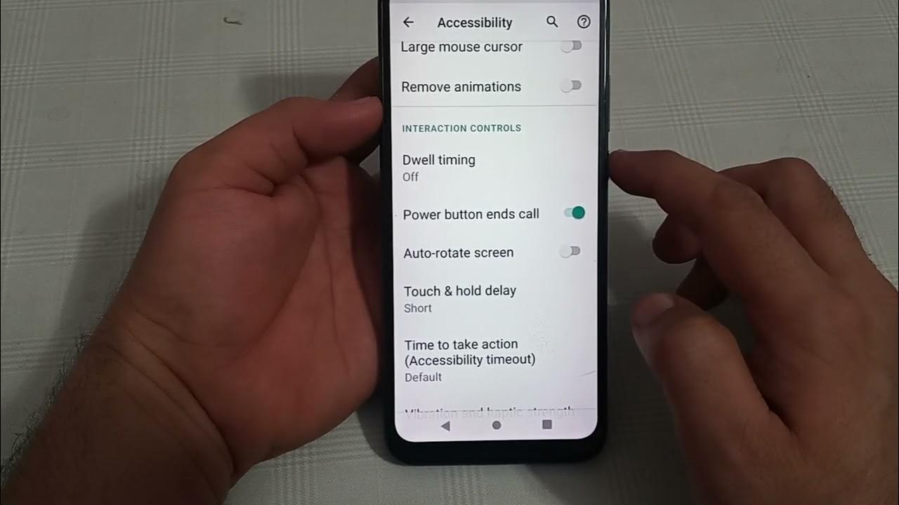 power button end call setting Nokia g11 Plus, Nokia g11 plus mein power button end call enable ...