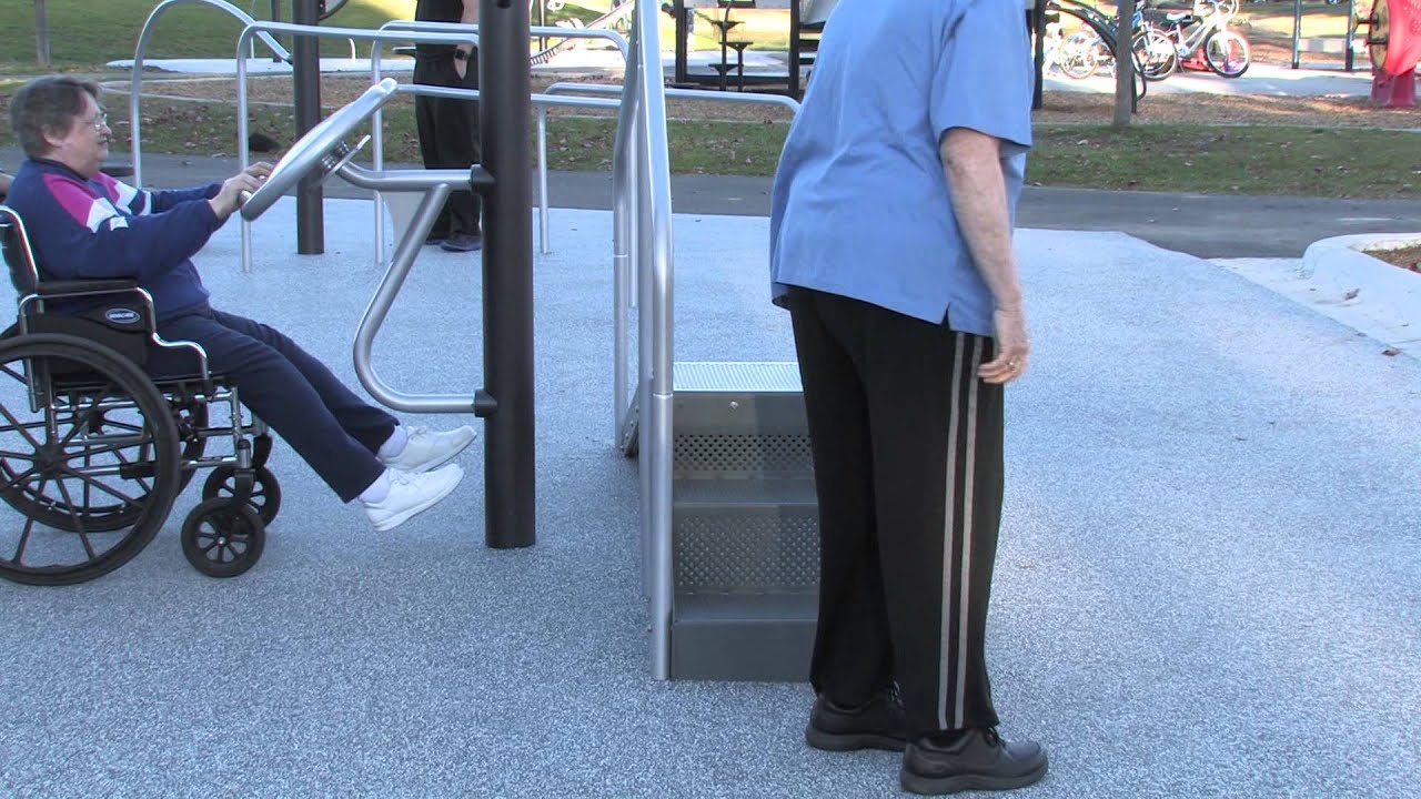 HealthBeat® Mobility - Freestanding Play - Landscape Structures - YouTube