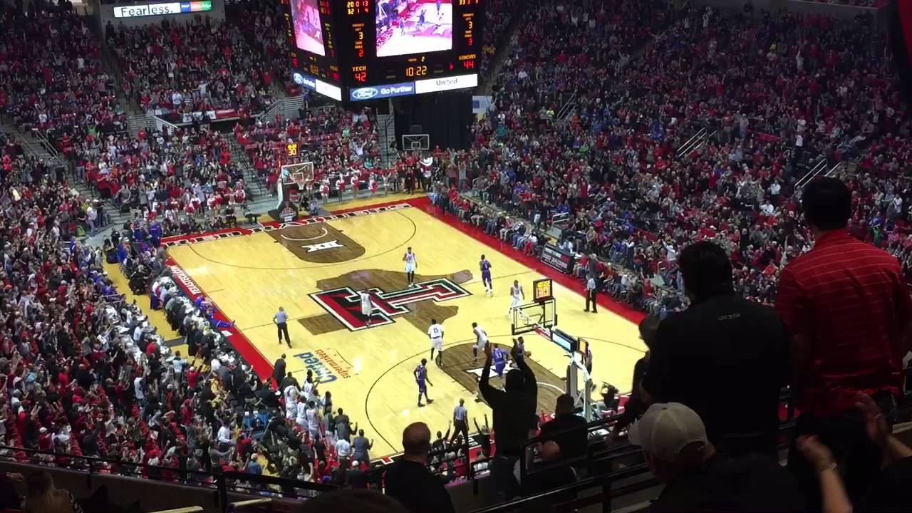Texas Tech crowd goes wild versus Kansas - YouTube