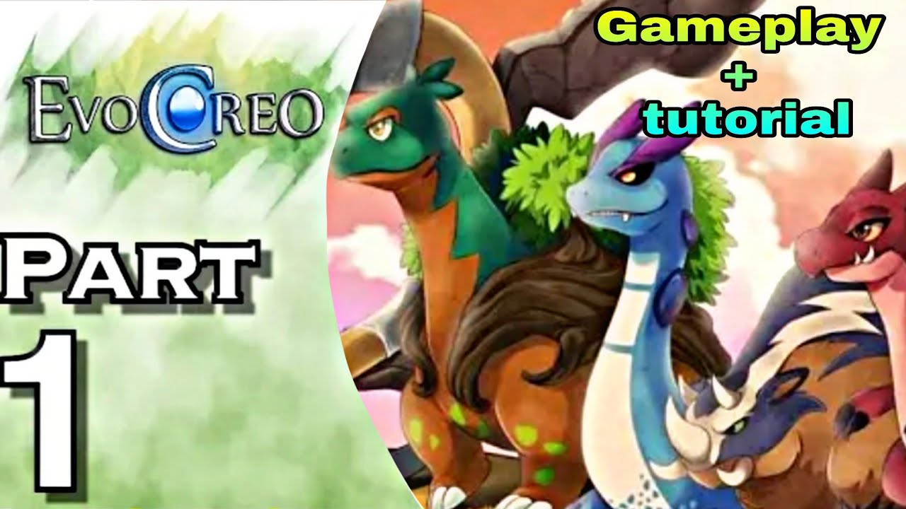 EVOCREO lite gameplay+tutorial (beginner's guide), part1 - YouTube