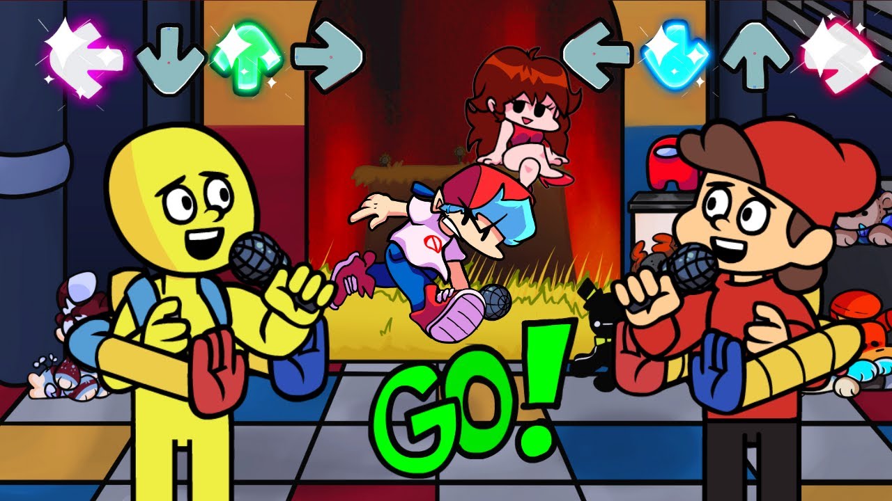 Friday Night Funkin' - "Confronting Yourself" but It's Player vs ...