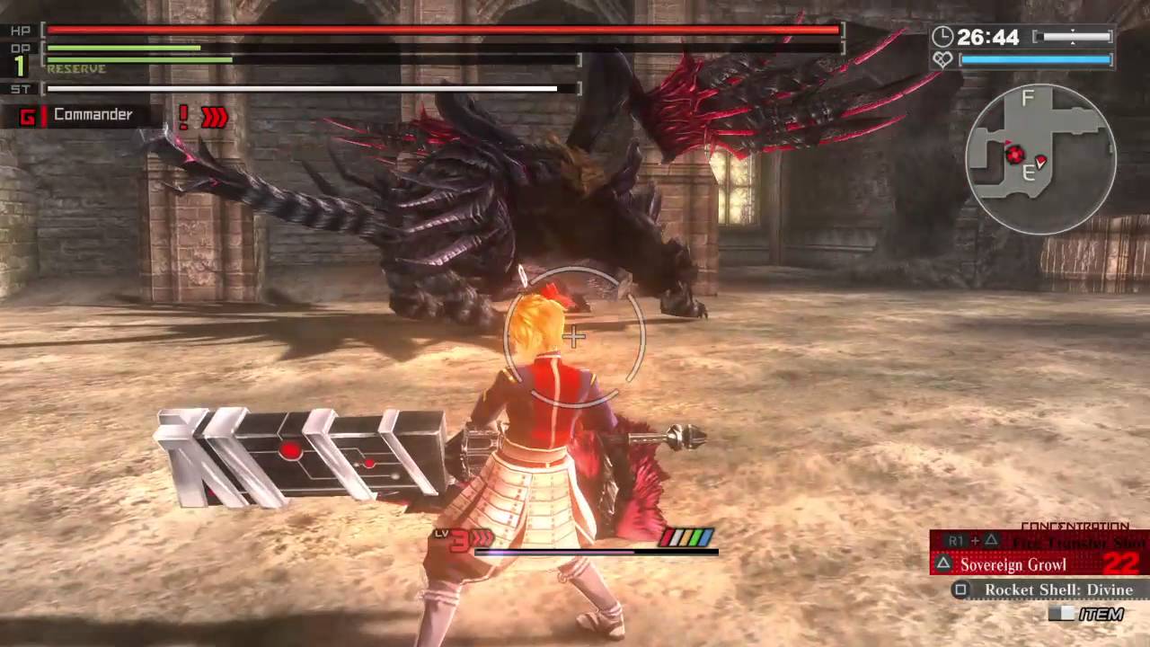 GOD EATER RESURRECTION SOLO DYAUS PITA - YouTube