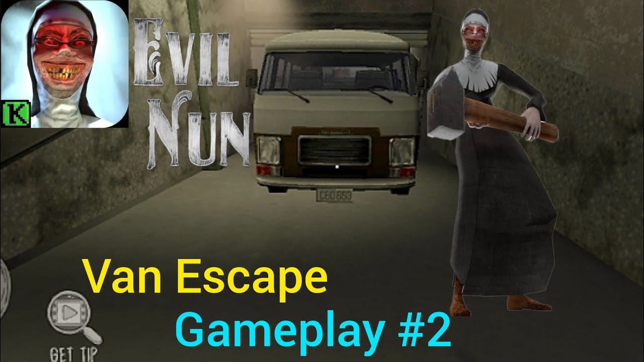 Evil Nun Van Escape Gameplay #2 - YouTube