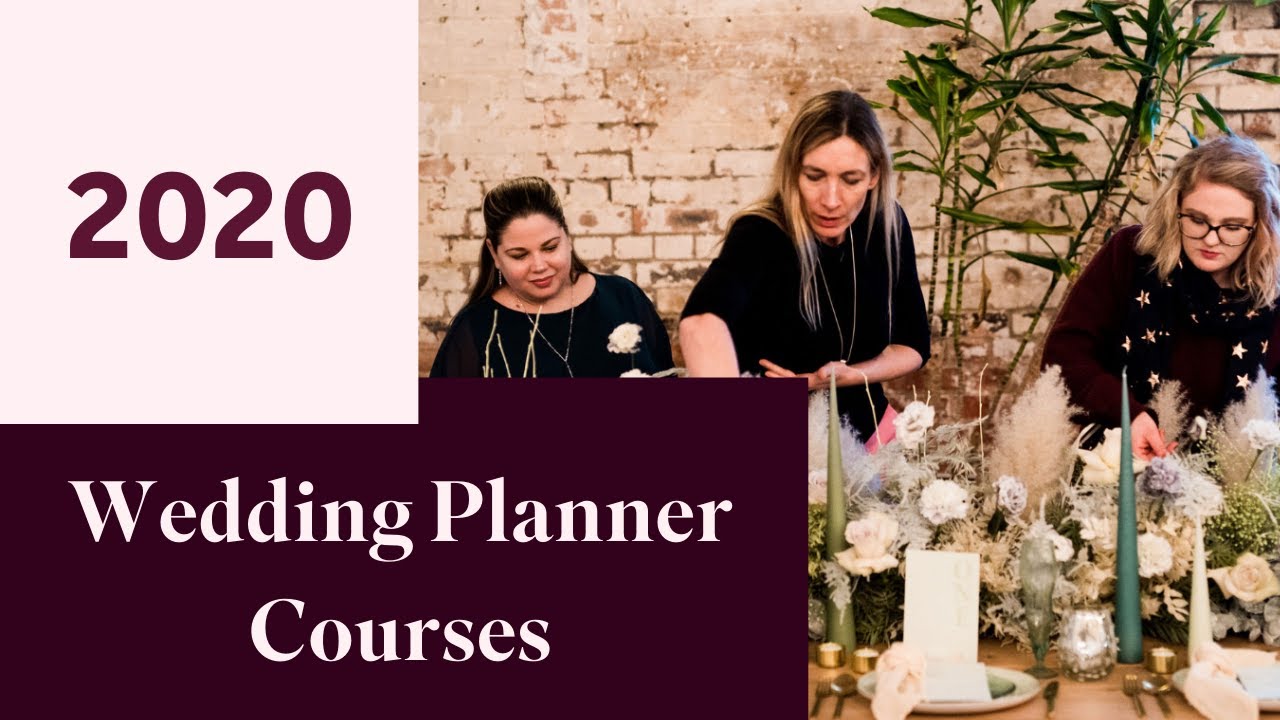 Become a Wedding Planner in 2020 with the Wedding Academy Certification ...