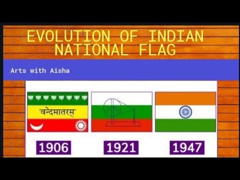 EVOLUTION OF INDIAN NATIONAL FLAG - YouTube