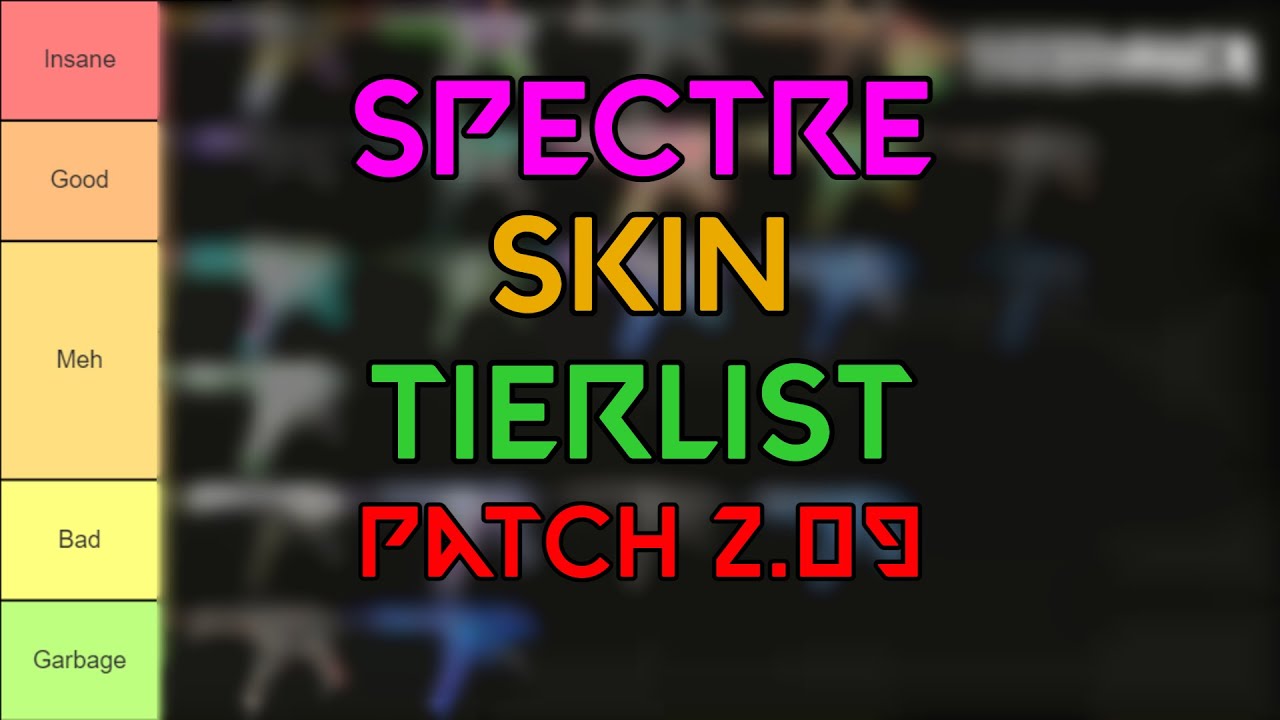 Why Prime Is The Best Spectre Skin! Spectre Skin Tierlist - YouTube