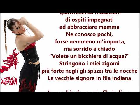 Angelina Mango Fila indiana Testo