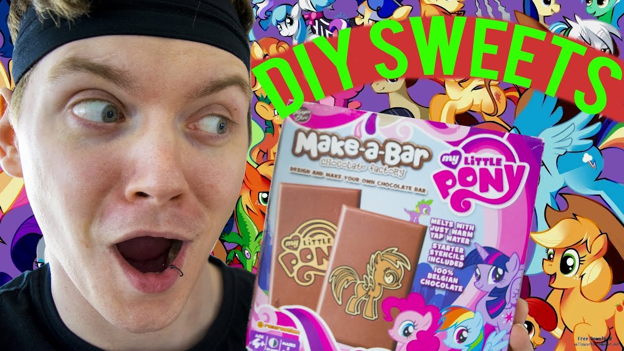 DIY Chocolate Bars! My Little Pony Chocolate Bar Kit - YUMMY!???? - YouTube