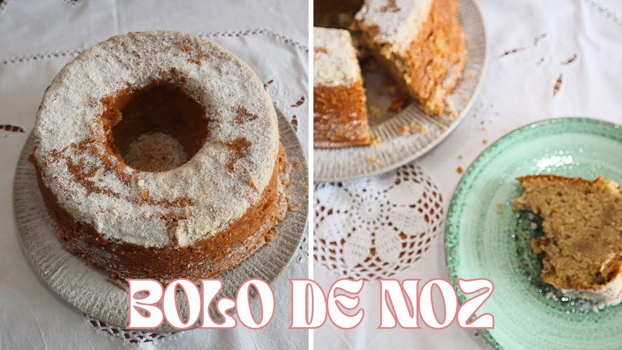 RECEITA DE BOLO DE NOS/DELICIOSO - YouTube