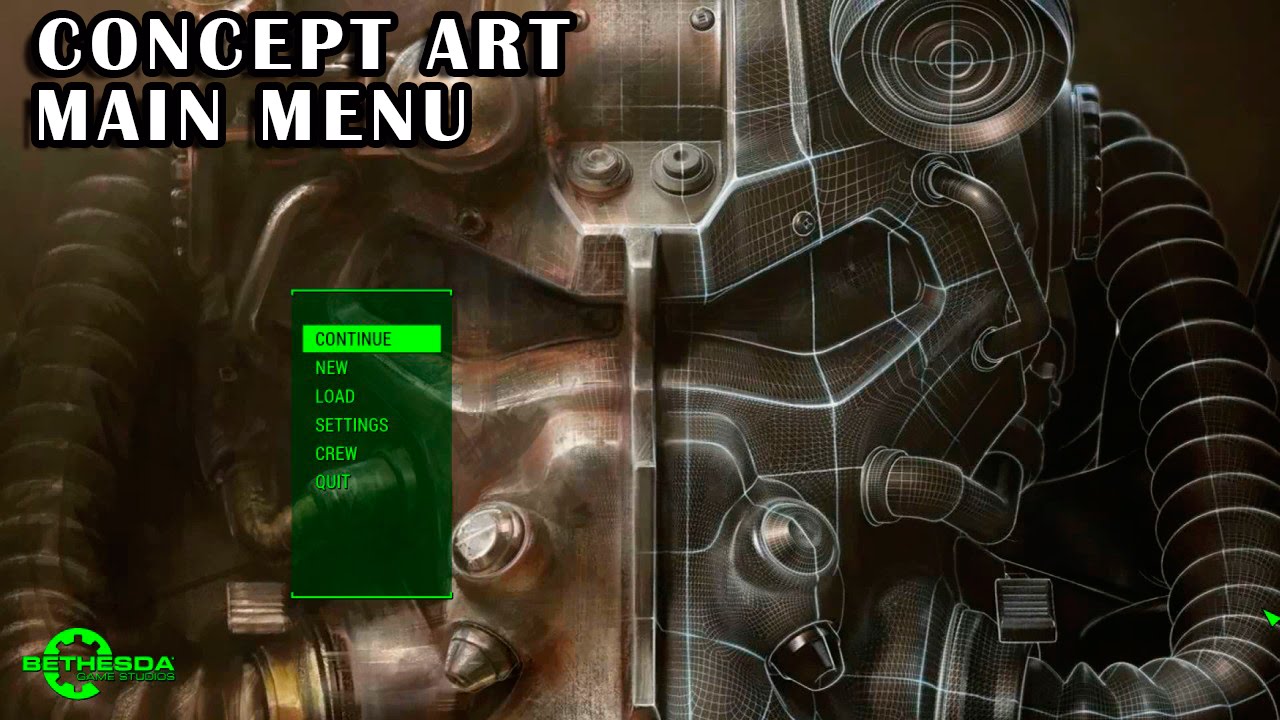 Fallout 4 - Cambiar Concept Art del Main Menu #1 - YouTube