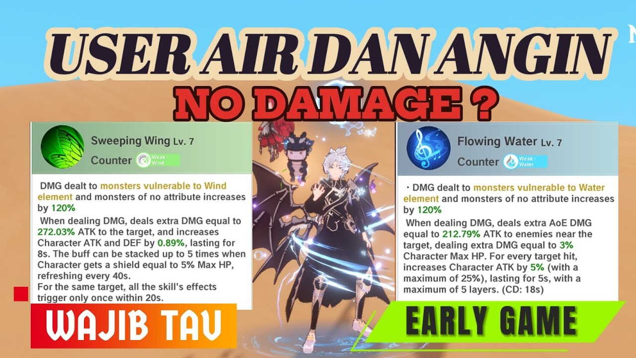NO DAMAGE? USER ANGIN DAN AIR (SMASH BUILD) - THE LEGEND OF NEVERLAND ...