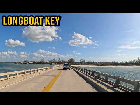 After Hurricane Milton Driving Through Longboat Key From Anna Maria ...