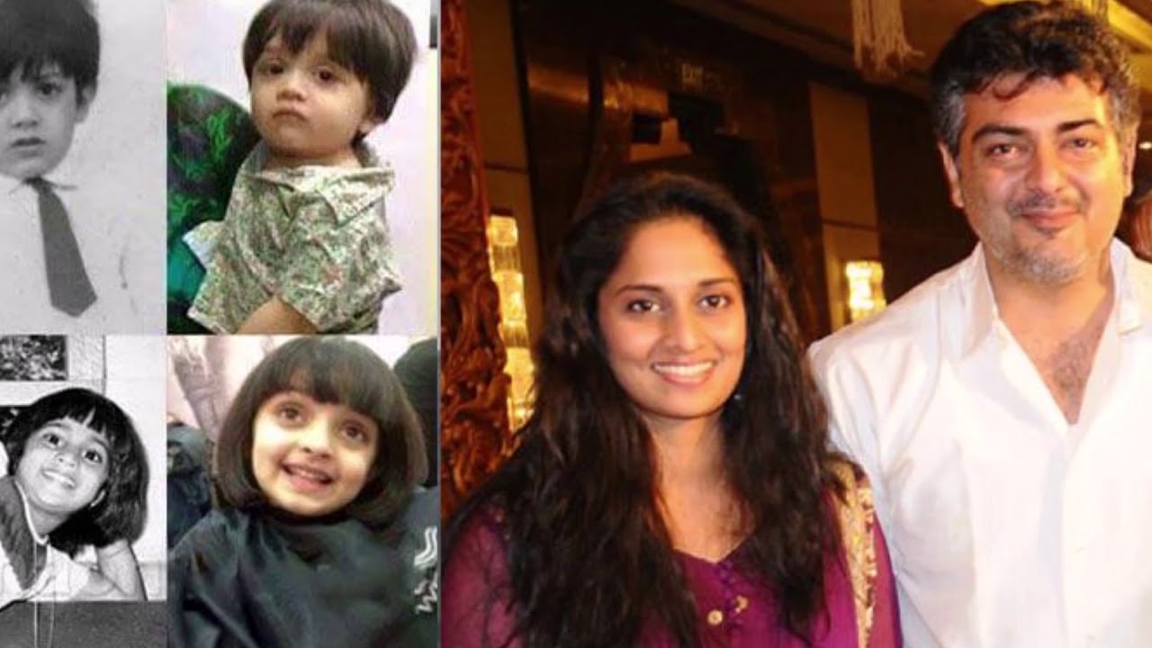 Ajith Son Aadvik cute pics - YouTube
