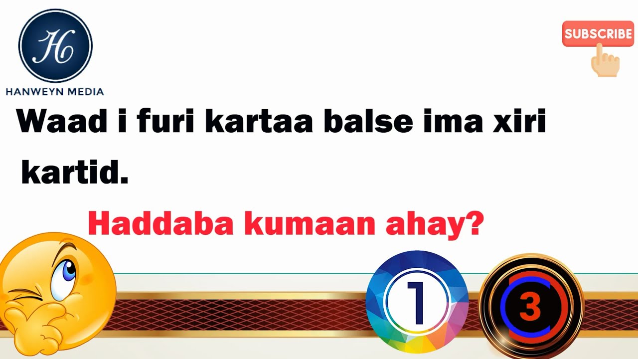 HALXIRAALE | SHANLEY FUDUD IYO MASKAX SHIILAN | QEYBTA 3AAD ...