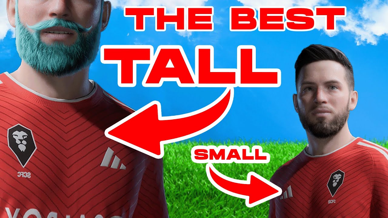 THE BEST TALL & SMALL STRIKER BUILD IN EA FC PRO CLUBS - YouTube