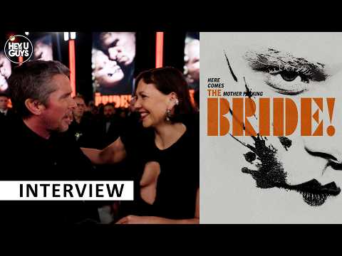 Christian Bale on The Bride Premiere & Working with Maggie Gyllenhaal #TheBride